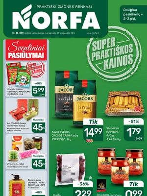 Norfa leidinys ir naujausios akcijos | Leidinukas.lt'